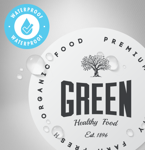 Gloss Vinyl Labels | Sticker Gizmo