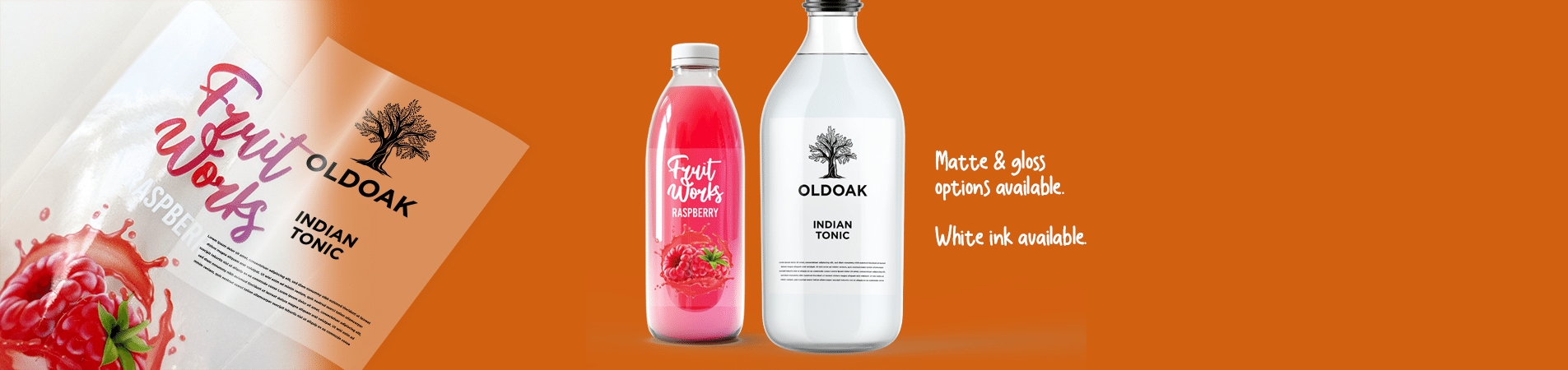 Clear Bottle Labels |Sticker Gizmo