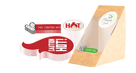 Ready Made | Vinyl Stickers |Food |Sticker Gizmo