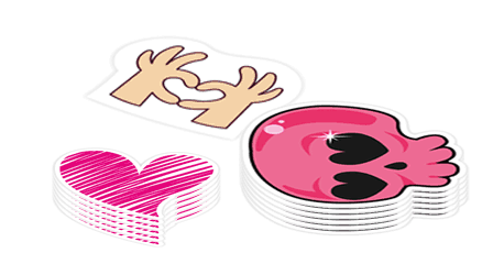 Ready Made | Vinyl Stickers | Love |Sticker Gizmo