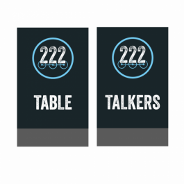 Triple Two Table Talker Template | Sticker Gizmo