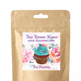 Floral Tea Label | Sticker Gizmo
