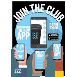 Triple Two - A4 App Poster | Sticker Gizmo