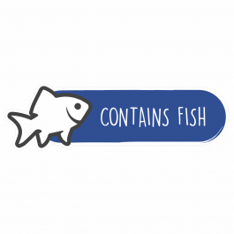 Food Allergy Labels - Fish | Sticker Gizmo