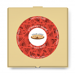 Pizza Takeaway - Pattern Design | Sticker Gizmo