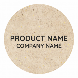 Product Label - Rough Paper | Sticker Gizmo
