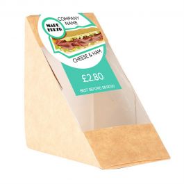 Sandwich Label - Modern Fresh Made Design | Sticker Gizmo