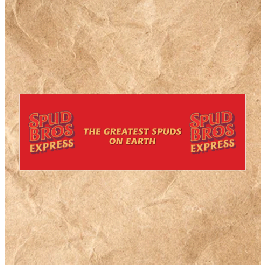 Spud Bros Bag Seal Logo | Sticker Gizmo