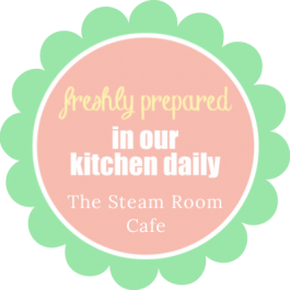 Coffee Shop Labels - Freshly Prepared Design | Sticker Gizmo