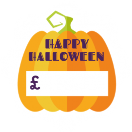 Halloween - Pumpkin Price Tag | Sticker Gizmo
