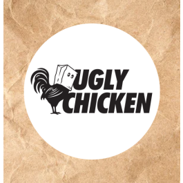 Ugly 60mm Full Logo Sticker | Sticker Gizmo
